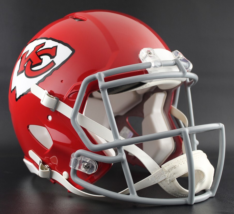 KANSAS CITY CHIEFS NFL Full Size REPLICA Throwback Football Helmet | eBay