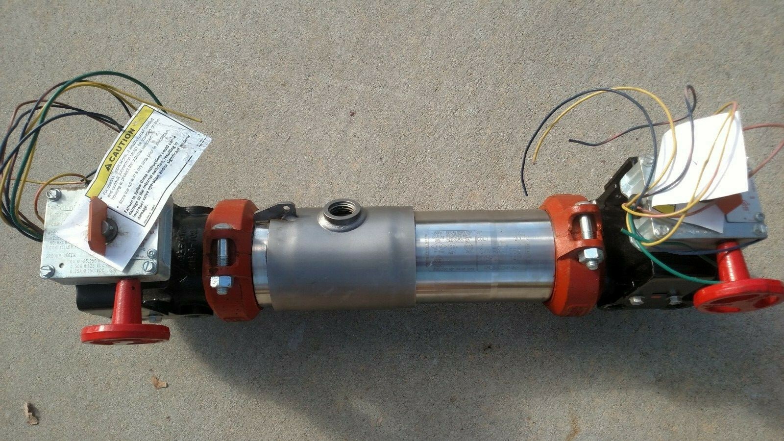 Victaulic Firelock AMES Colt 200 4" DC Backflow Check Valve Fire Water ...