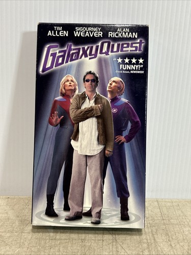 Galaxy Quest VHS 1999 Tim Allen Sigourney Weaver Alan Rickman ...