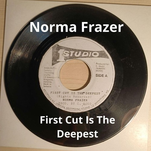 Norma Frazer First Cut Is The Deepest Reggae 7" Vinyl Record Gold ...