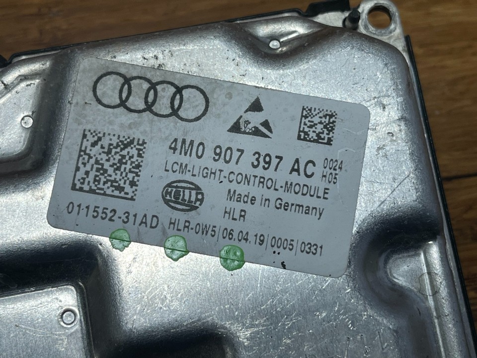2015-2020 Audi Q7 4M SUV LED Headlight Module Control Unit 4M0907397AC ...