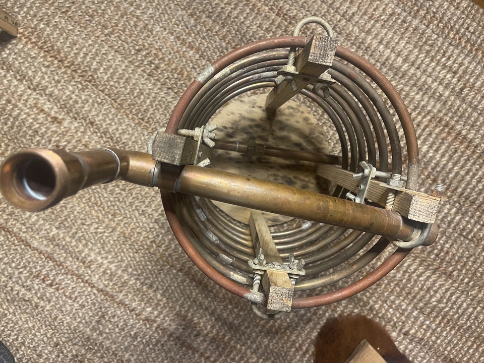 Moonshine Still Copper Condenser Coil Worm | eBay