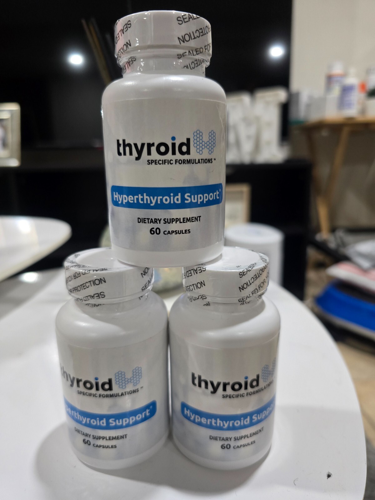 Thyroid Specific Formulations HyperThyroid Support Supplement 3-PACK 60 caps eac | eBay