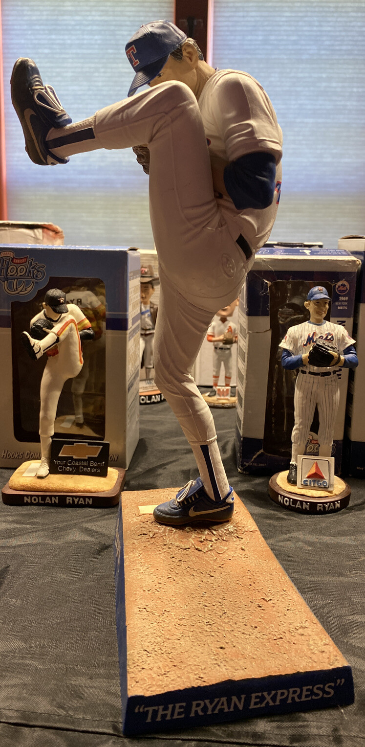 Nolan Ryan 2004 Texas Rangers Limited Edition Statue The Ryan Express ...