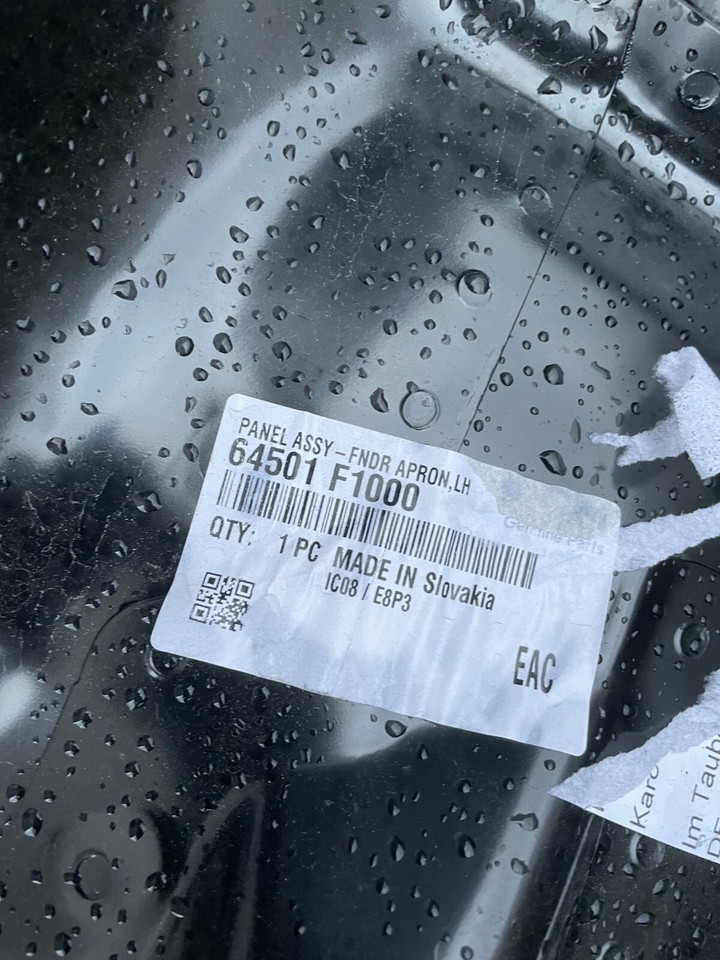 Side Panel Main Girder Left Kia Sportage IV 4 Ql Since 2015 64501F1000 ...