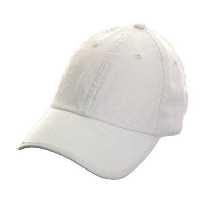 Linen Baseball Cap Summer With Buckle Adjuster 2 Colours Available ...