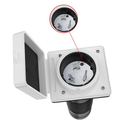 125/250V Shore Power Inlet Twist Lock Receptacle For RV Camper Caravan ...