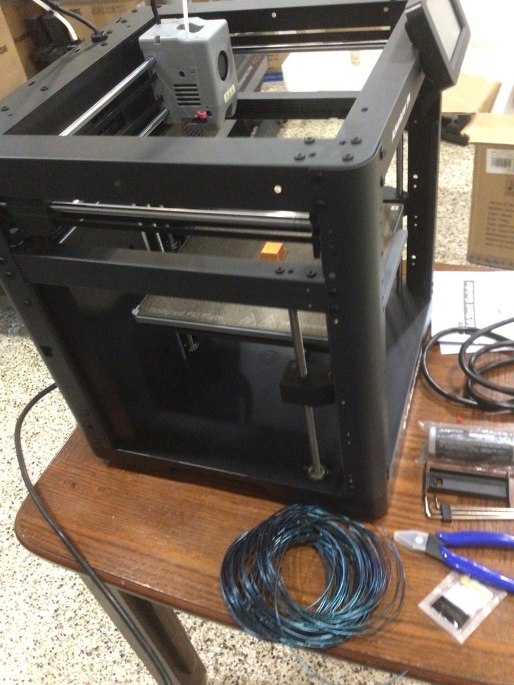 flashforge adventurer 5m 3d printer only zero hours of usage!!! | eBay ...