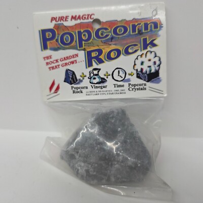 Pure Magic Popcorn Rock Natural White Crystal Growing Rock Garden | eBay