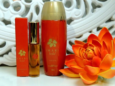 Avon Imari Bold Roll On Deodorant 85mL Mini Perfume 9mL | eBay Australia