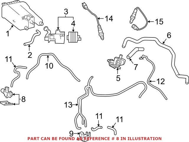 Toyota Genuine OEM 25860-31120 Valve ASSY Vacuum 2586031120 for sale ...