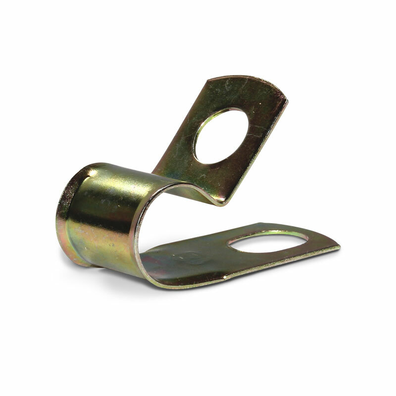 P Clips Cable Clamps Unlined Metal Zinc Plated Mild Steel Fastener Pack ...