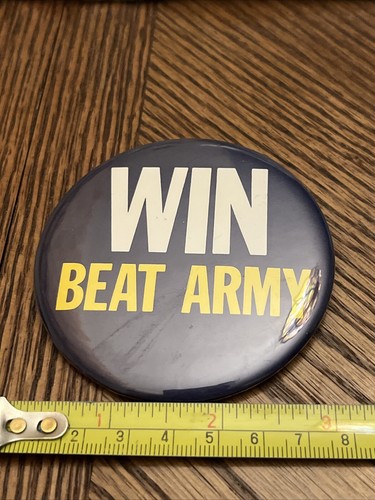 Navy Win Beat Army Military Football Pin Button FREE SHIPPING | eBay