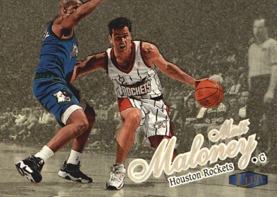 1997-98 Ultra Gold Medallion #15G Matt Maloney Houston Rockets | eBay