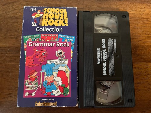 School House Rock Video Collection VHS 1995 Grammar Science Sampler | eBay