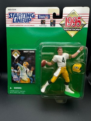 1995 NFL Starting Lineup BRETT FAVRE Green Bay Packers Action Figure ...