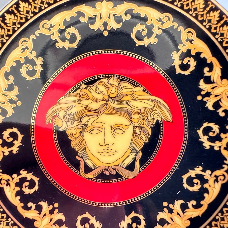 Rosenthal Versace - dish - plate flat 10 cm Medusa - porcelain | eBay