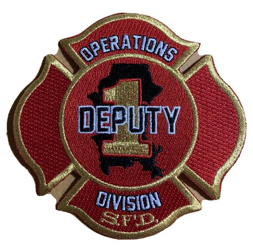 SEATTLE FIRE DEPT DEPUTY 1 OPERATIONS DIVISION COMPANY PATCH WASHINGTON ...