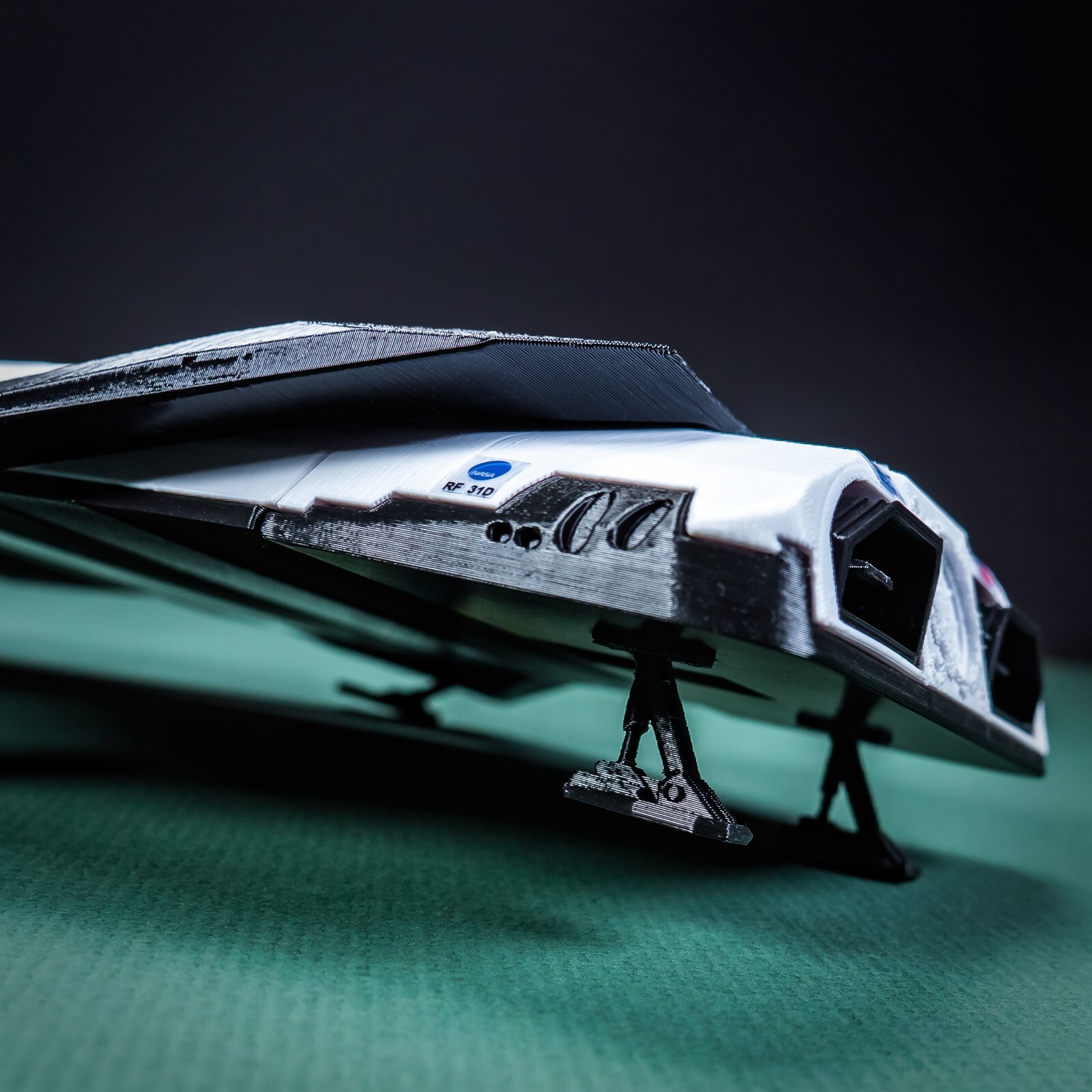 RANGER from Interstellar movie Plastic Model Interstellar Spacecraft 3D ...