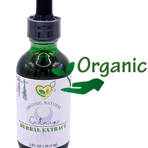 Catnip Tincture Organic Liquid Herbal Drops Natural Mood Sleep 2 OZ ...