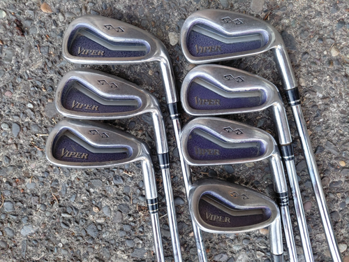 Snake Eyes Viper 3-9 (missing #5) + SW Iron Set ADDED LENGTH +1/2" TALL ...