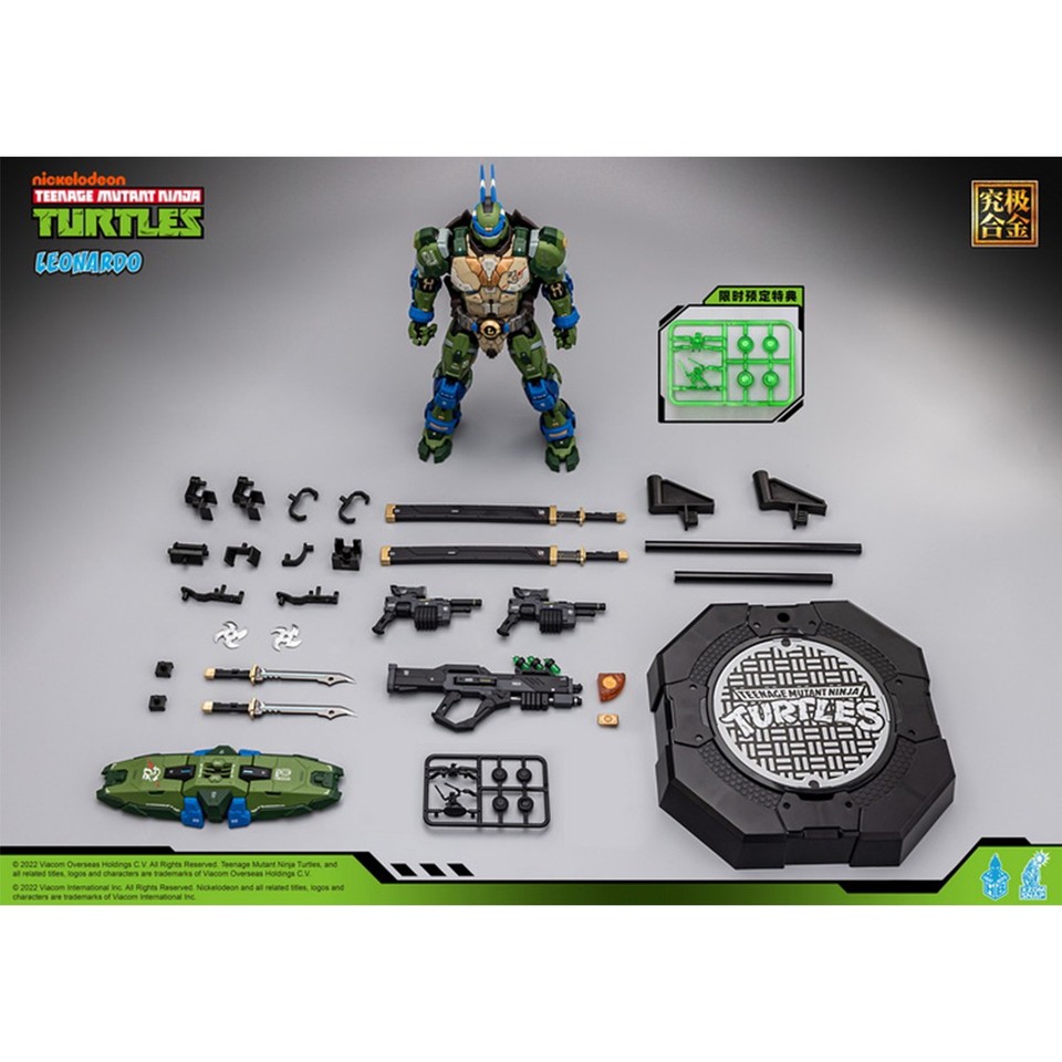 HIPLAY HEATBOYS Mecha TMNT 4 - Leonardo/ Raphael/ Michelangelo ...