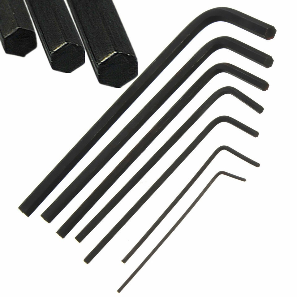 Alloy Steel 0.7mm-3mm Mini Micro Hexagon Hex Allen Key Set Wrench ...