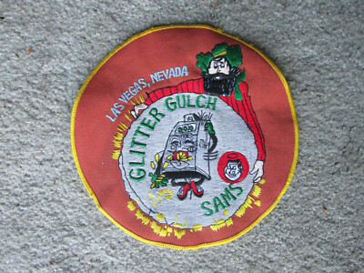 7.75" Advertising Glitter Gulch Club Casino Embroidery Patch Good Sam ...