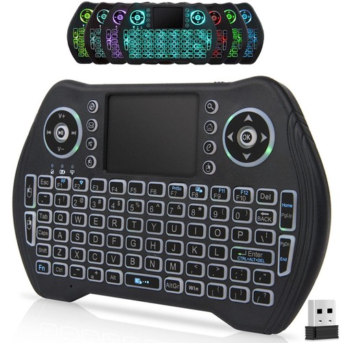 2.4GHz Wireless Mini Keyboard Touchpad for Android TV Box Game Pad ...