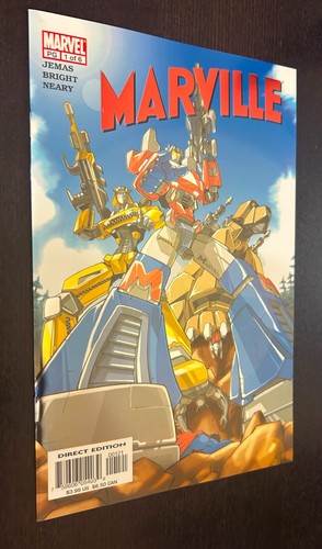 MARVILLE #1 (Marvel Comics 2002) -- Limited FOIL VARIANT -- NM- Or ...