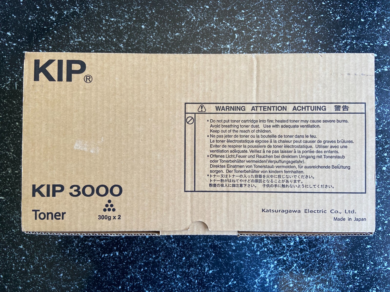 KIP 3000 Toner Cartridge - Black - NEW - 1 Cartridge Sealed | eBay
