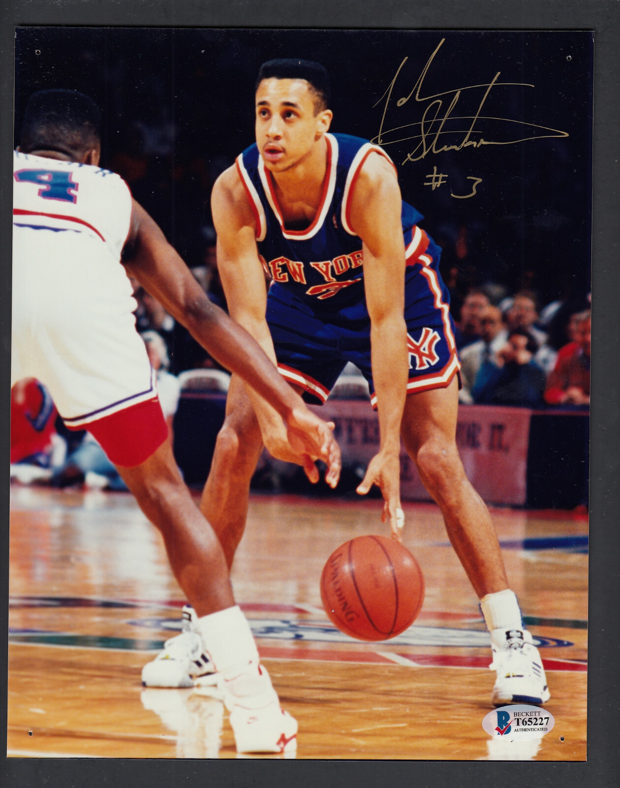 John Starks Autographed Memorabilia | Signed Photo, Jersey ...