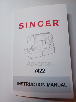 Singer 7422 Sewing Machine Owners Manual reproduction Advance | eBay