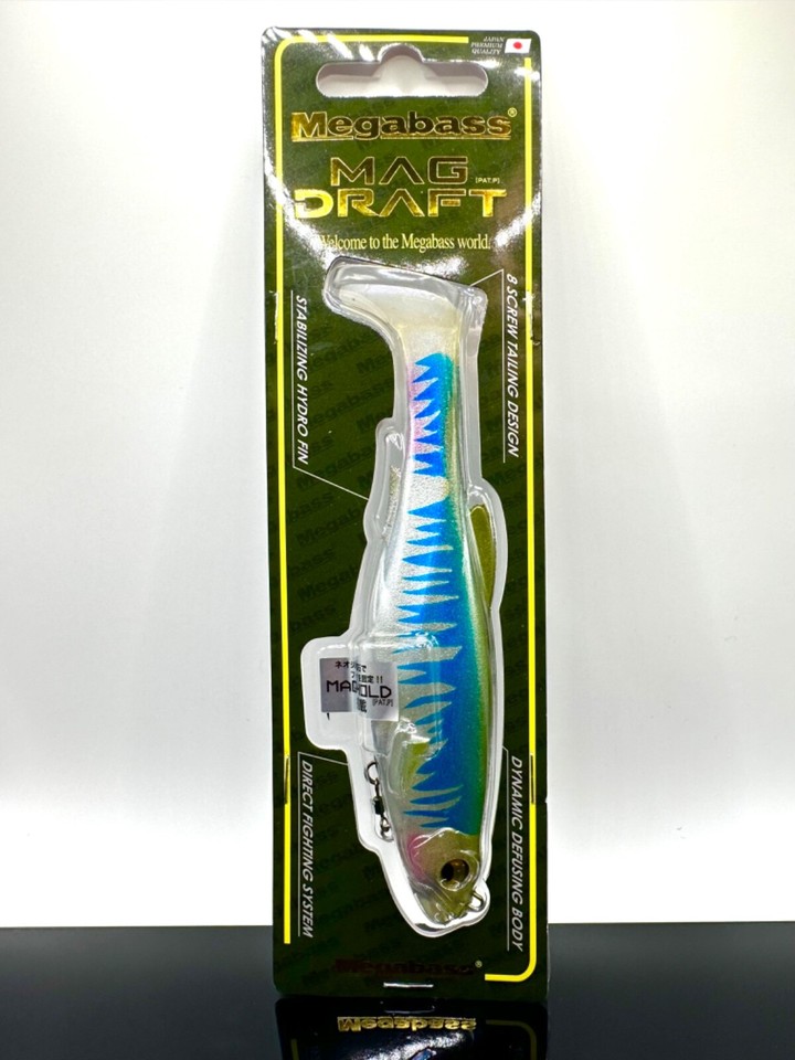 🔥Megabass 6" Magdraft Swimbait (Choose JDM Color)🔥 | eBay