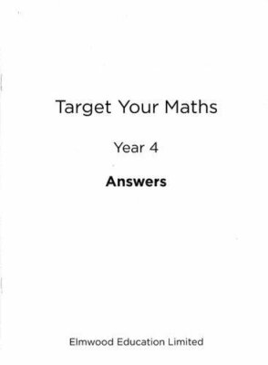 Target Your Maths Year 4 Answer Book. Pearce 9781906622329 Fast Free ...