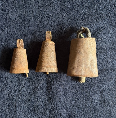 Vintage Antique Lot of 3 Australian Cow Sheep Bells Cowbell Bell | eBay ...