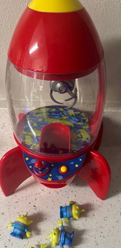 Disney Pixar Toy Story Pizza Planet Space Crane Claw Machine w/ 3 ...