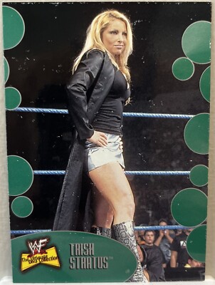 Trish Stratus 2001 Fleer WWE WWF The Ultimate Diva Collection Rookie RC ...