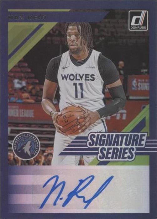 2019-20 Panini Donruss - Signature Series Naz Reid #SS-NZR (AU, RC) for ...