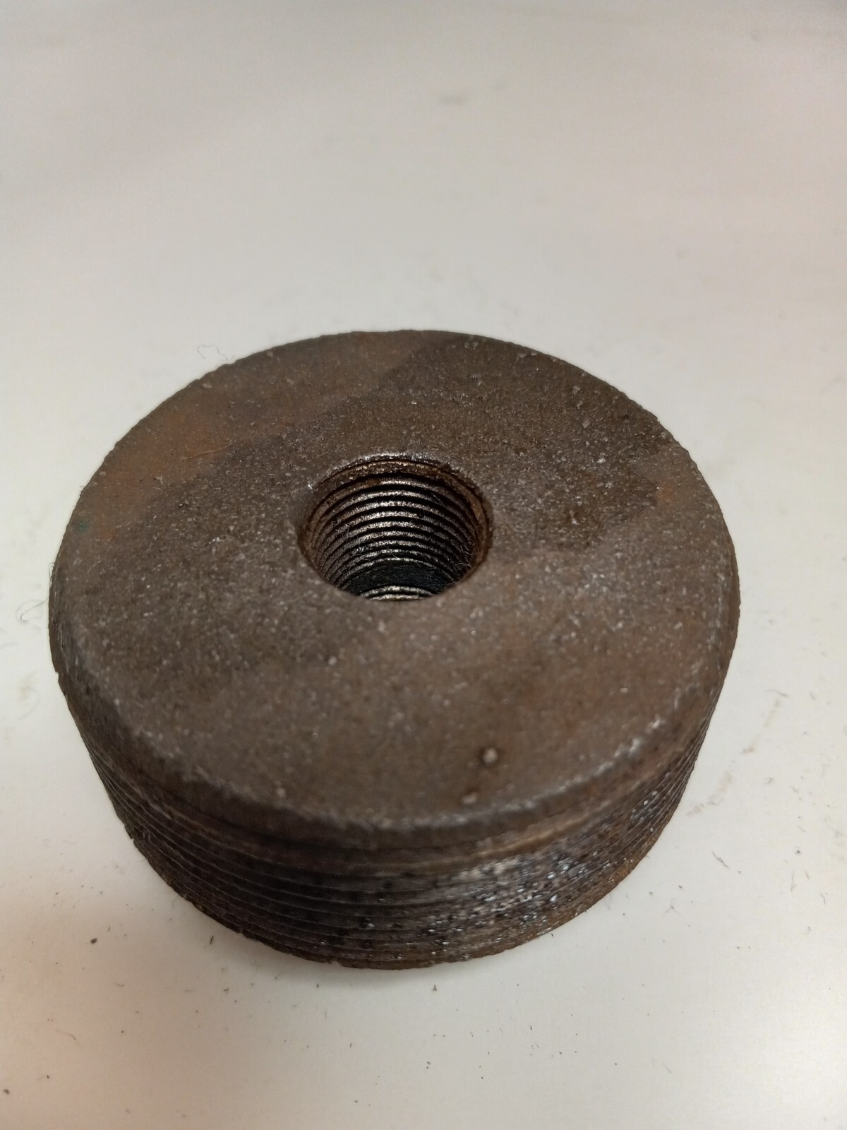 2" x 3/8" x 3/8" Double Tapped Tank Bushing Black - Made in USA | eBay