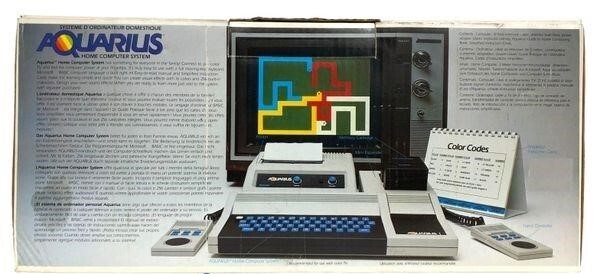 Aquarius Home Computer System Mattel Inc., 1982- Open Box- Great ...