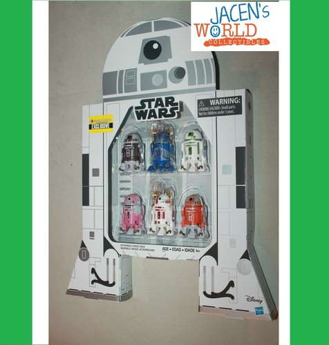 ASTROMECH DROID SET STAR WARS R7-F5 QT-KT R7-D4 R2-C2 R2-A5 JABBAS ...