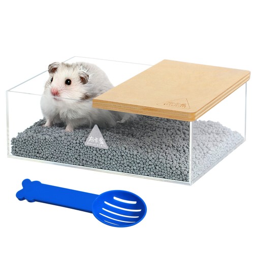Hamster Sand Bad Box - Acrylgraben für Kleintiere | eBay