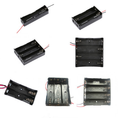 1 2 3 4 x 18650 Serial/Parallel Battery Holders Case Box Connector w ...