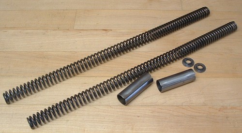Yamaha TY175 fork spring lot ty 175 1970's AHRMA Trials 75 76 p/n 525 ...