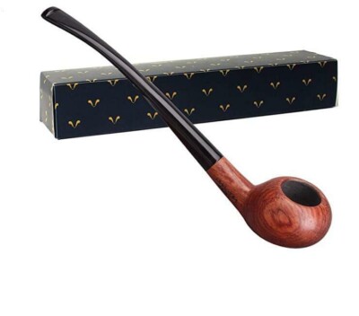 Reading Pipe Classic Handmade Rosewood Gandalf Churchwarden Smoking ...