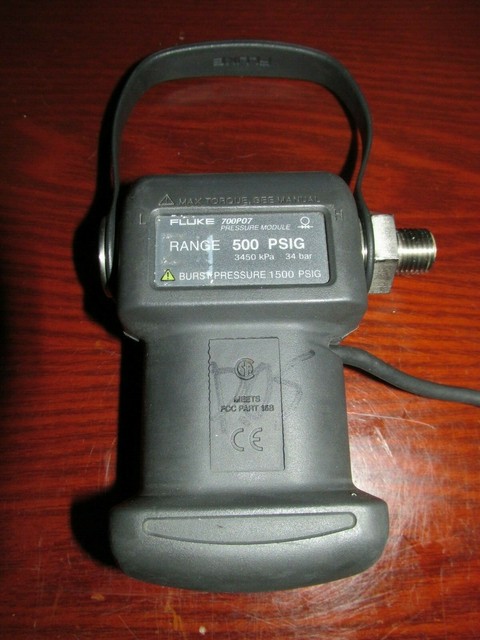 Fluke 700P07 Gauge Pressure Module 500 PSIG 700 Series for sale online ...