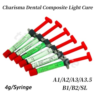 1 Box Charisma Dental Composite Syringe Light Cure Resin Tooth Filling ...