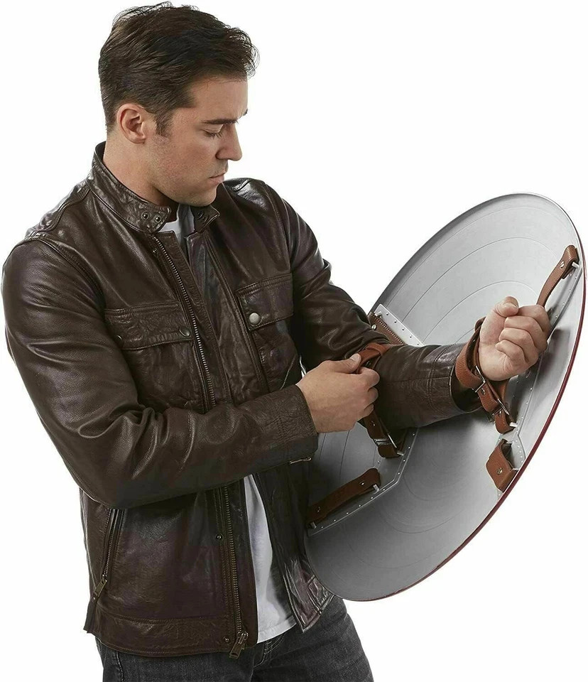 Captain America Shield Prop Handmade Replica First Avenger Shield Metal ...