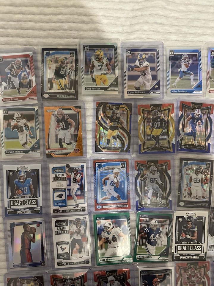 Insane Sports Card Lot ! Rookies Inserts Colors Great Value | eBay